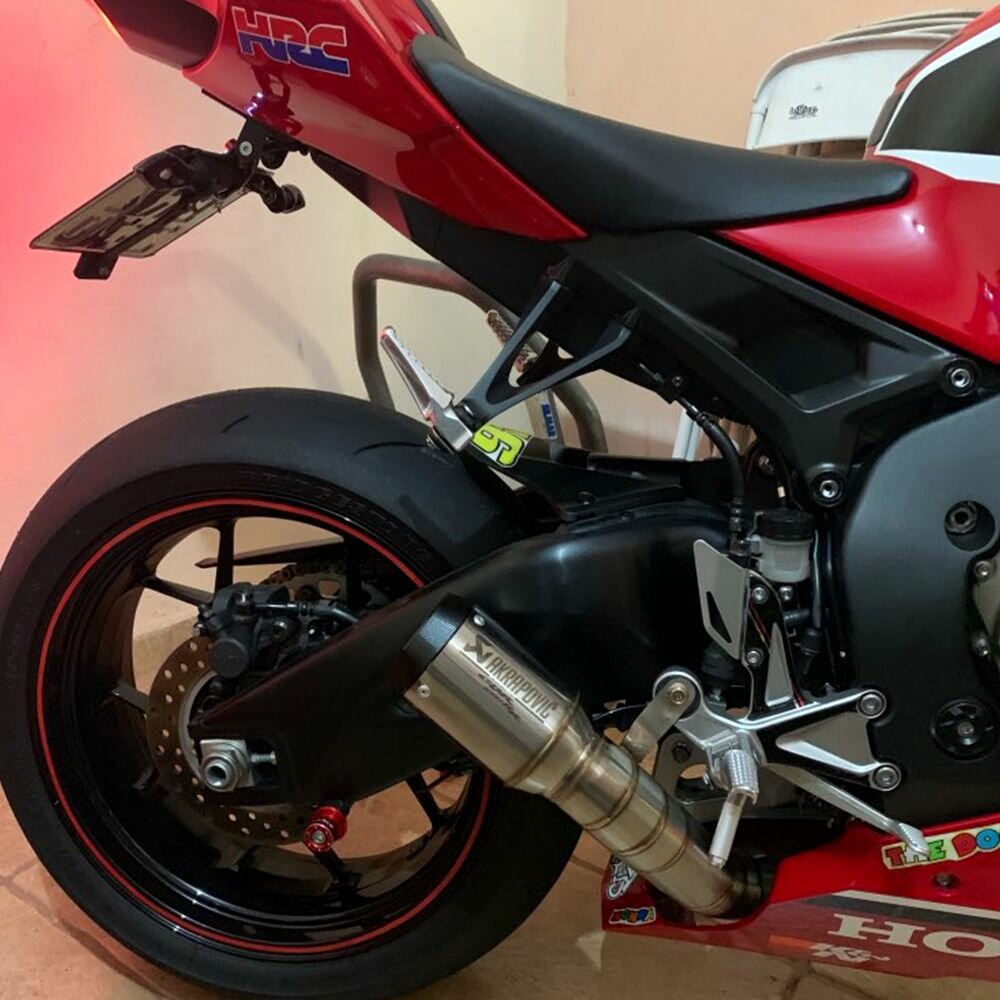 Для Honda CBR1000RR 2017 2018 2019 Глушитель выхлопа мотоцикла передняя и средняя соединительная труба