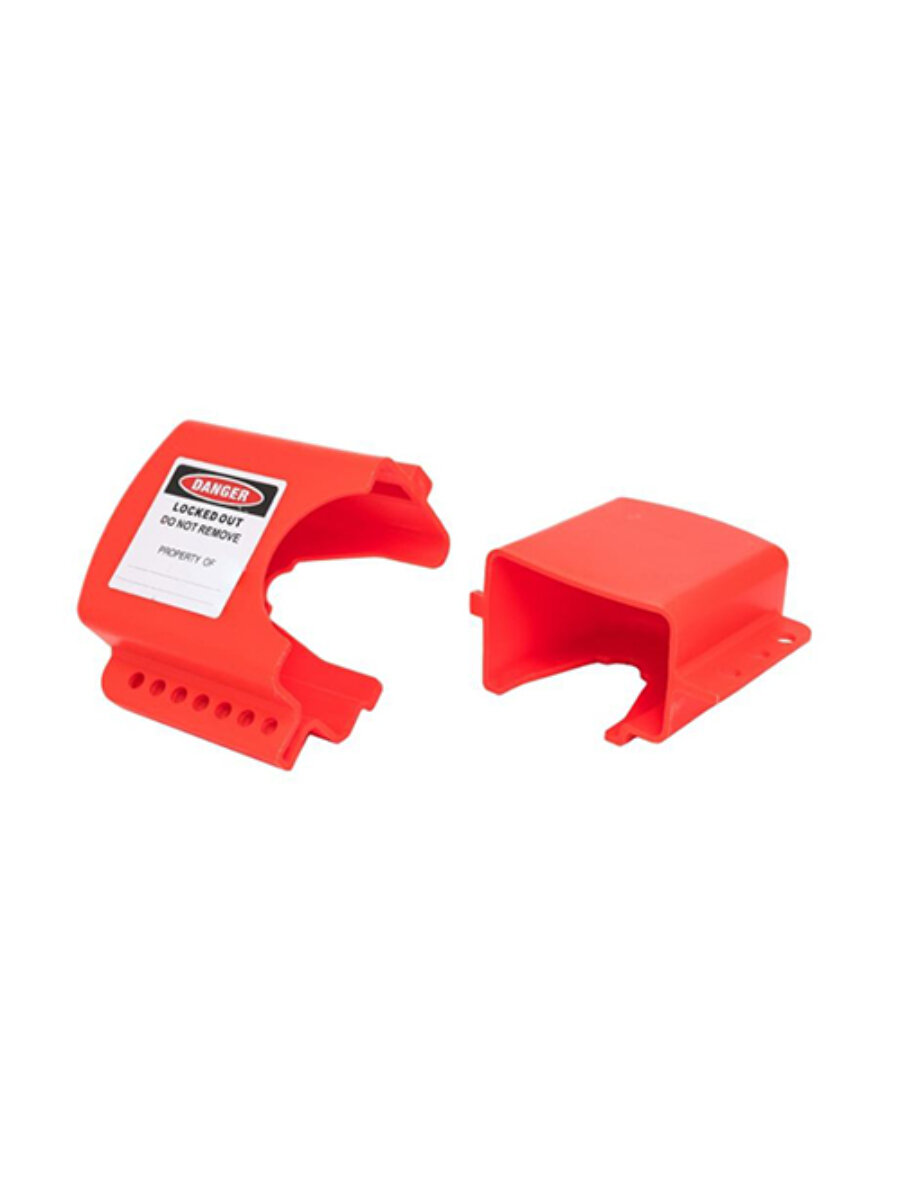 Блокиратор вентиля раздвижной со съёмной рукоятью, полипропилен, отверстие шпинделя 45–110 мм, 150×220×70 мм