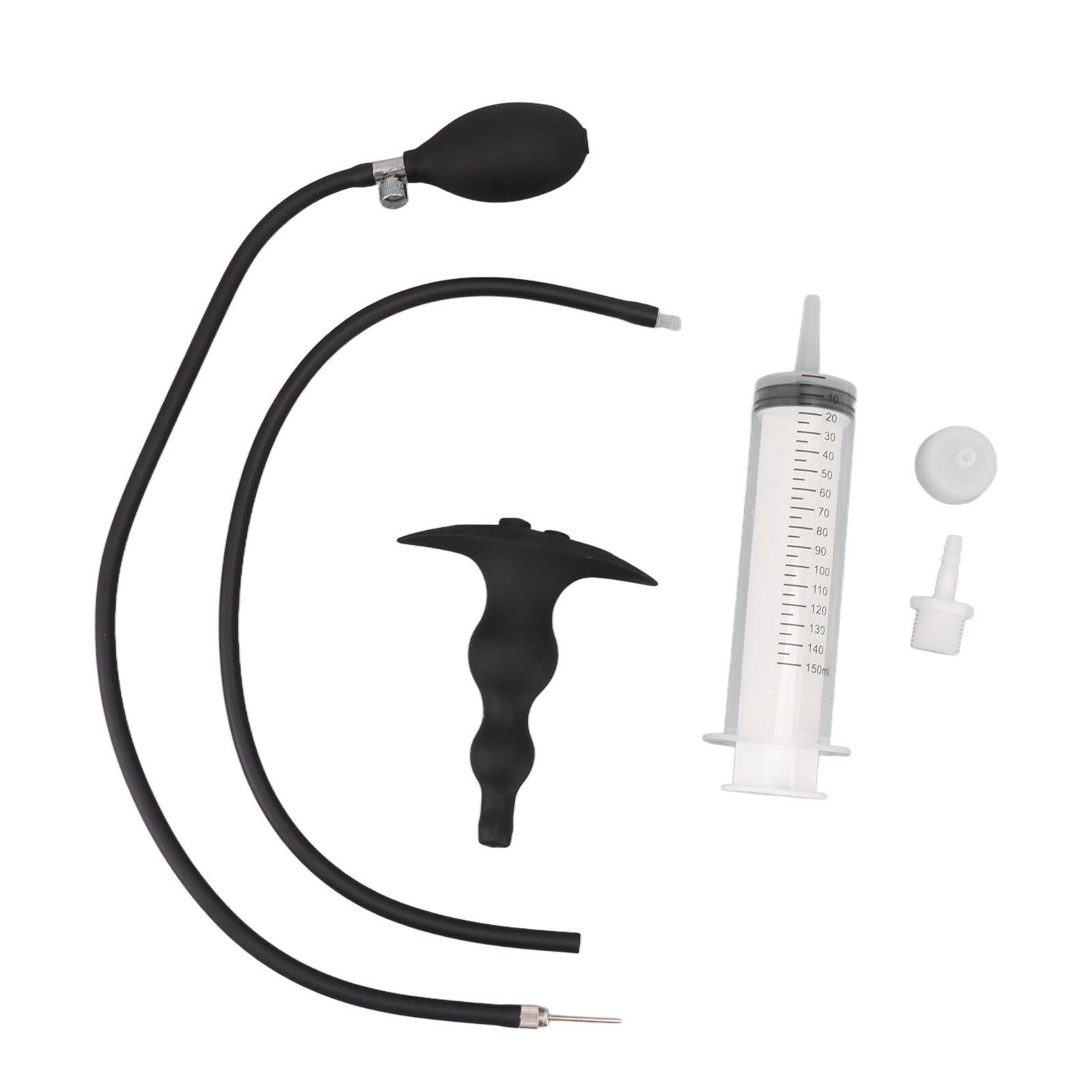 Надувной анальный очиститель, силиконовый, тип 1, для женщин