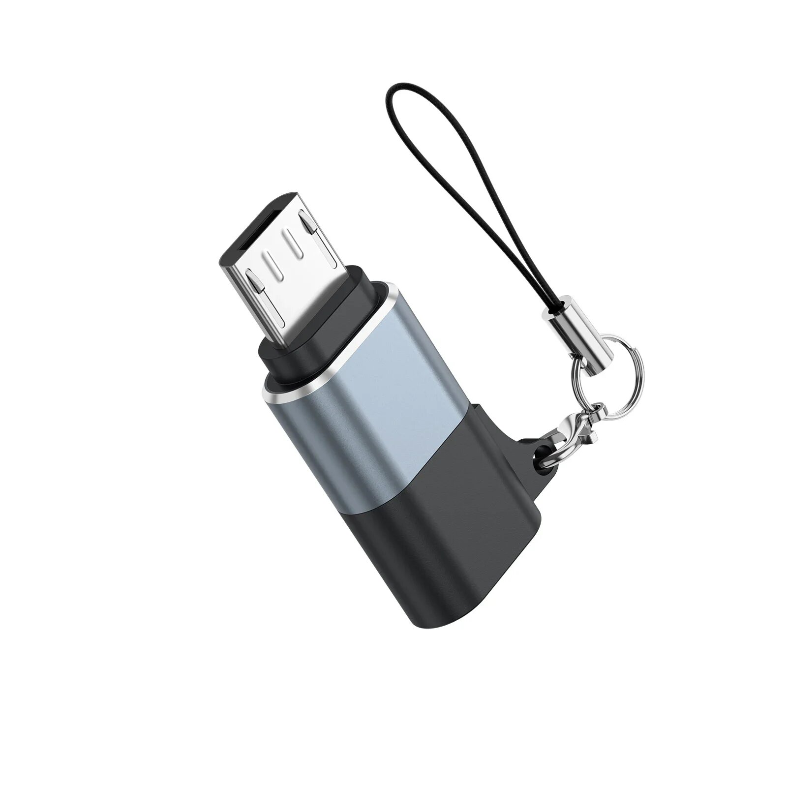 Переходник Micro USB на тип C, разъем для быстрой зарядки данных для iphone Android, адаптер Micro USB «папа» на USB C «мама»