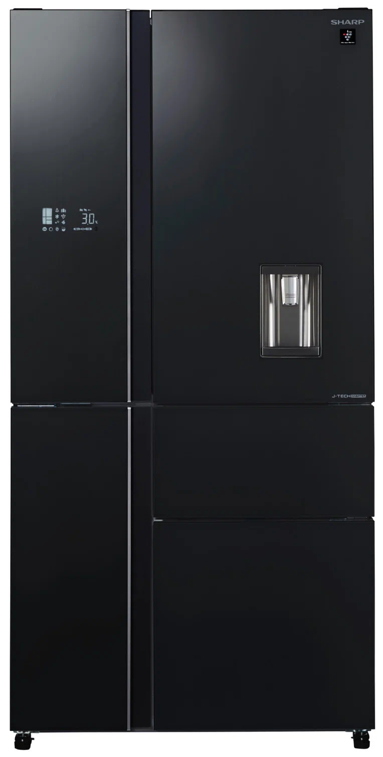 Холодильник Sharp SJ-WX99ABK, черный/стекло