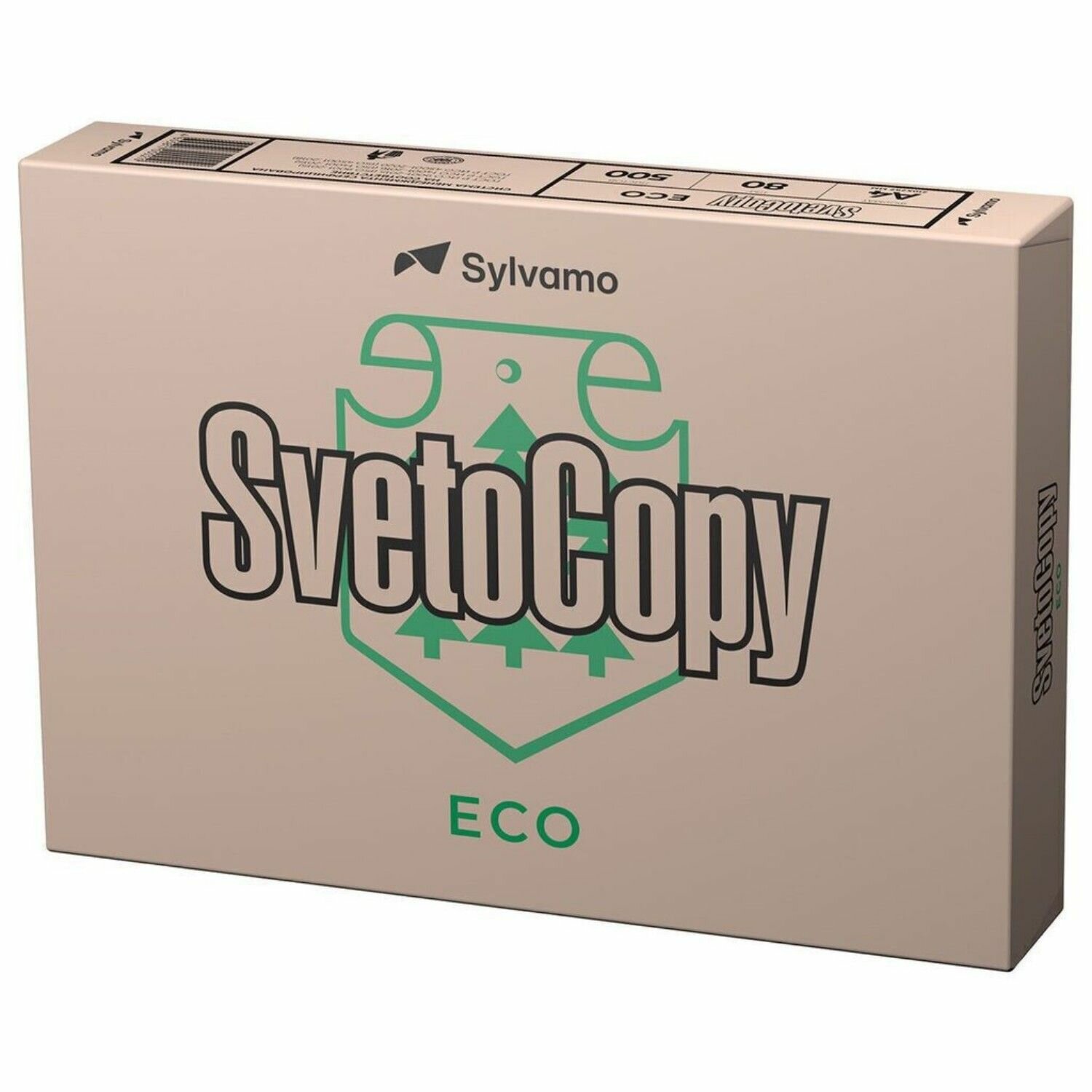 Бумага А4 SVETOCOPY Eco 80г/м2, 60%, (500л)