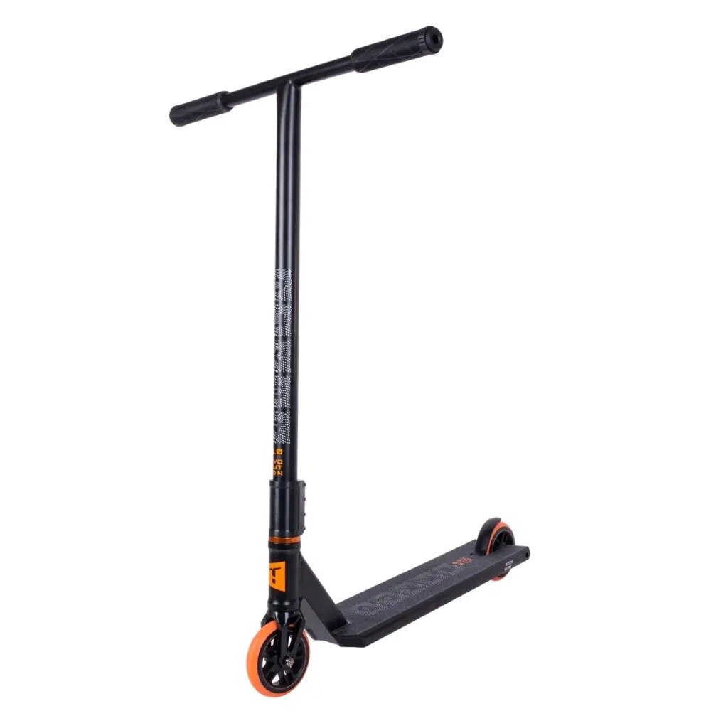Самокат TECH TEAM трюковой Duker 3.0 2025, Цвет черный-оранжевый