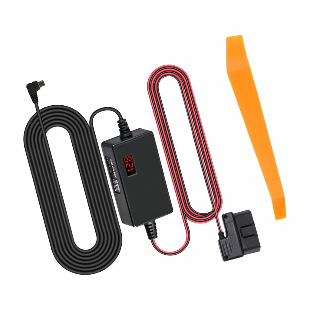 Кабель OBD2 для питания видеорегистраторов, микро - 1 - Изгиб