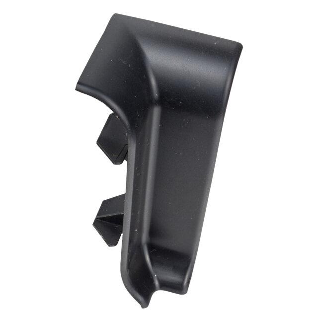 Technical внутренний угол для плинтуса ПВХ 60мм черный комплект 2шт для монтажа и отделки