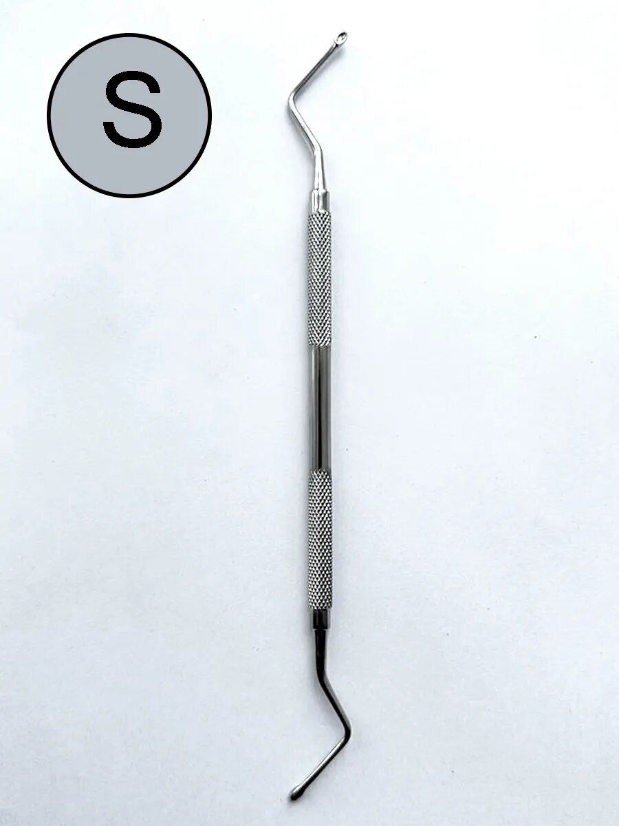 Ложка кюретажная малая, размер S, нержавеющая сталь, Пакистан