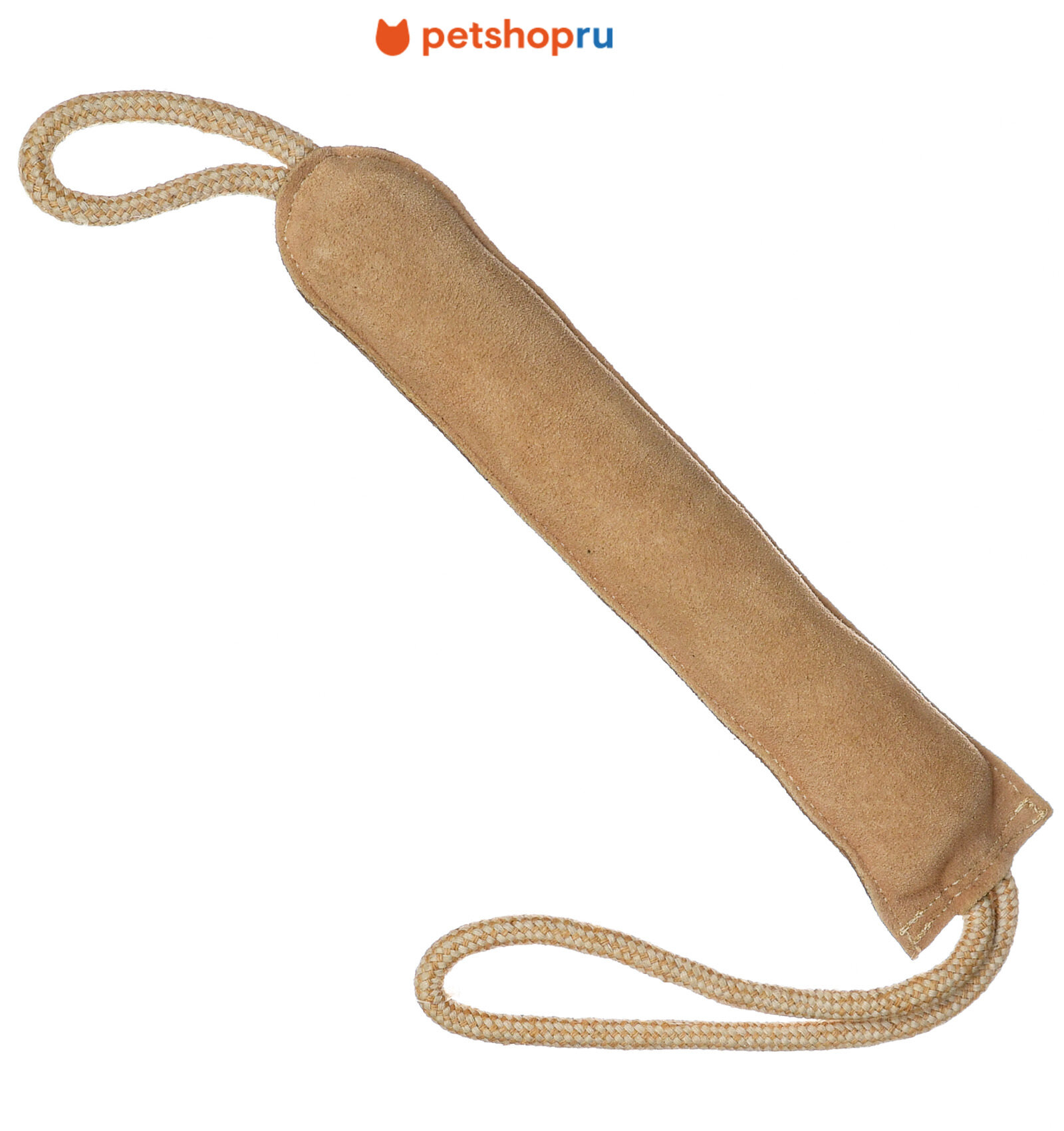 BOW WOW Замшевая кожаная игрушка с веревочной ручкой