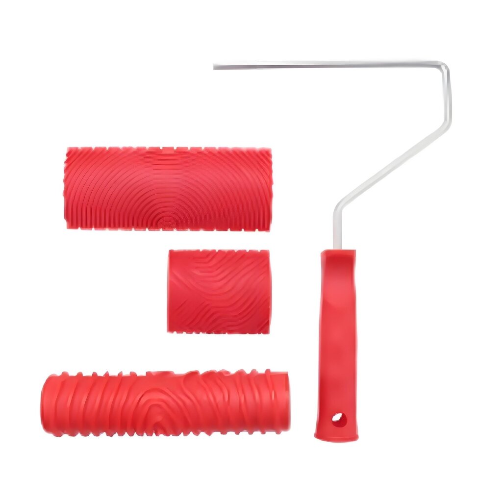 Долговечные аппликаторы для краски под дерево, Резиновые инструменты для украшения интерьера