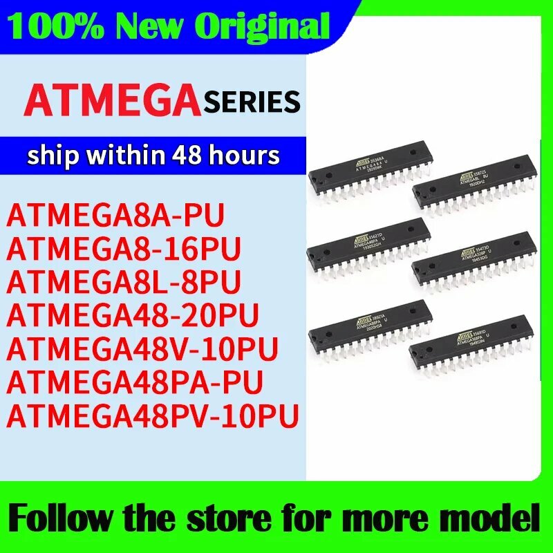 Микроконтроллеры ATMEGA ATMEGA48-20PU