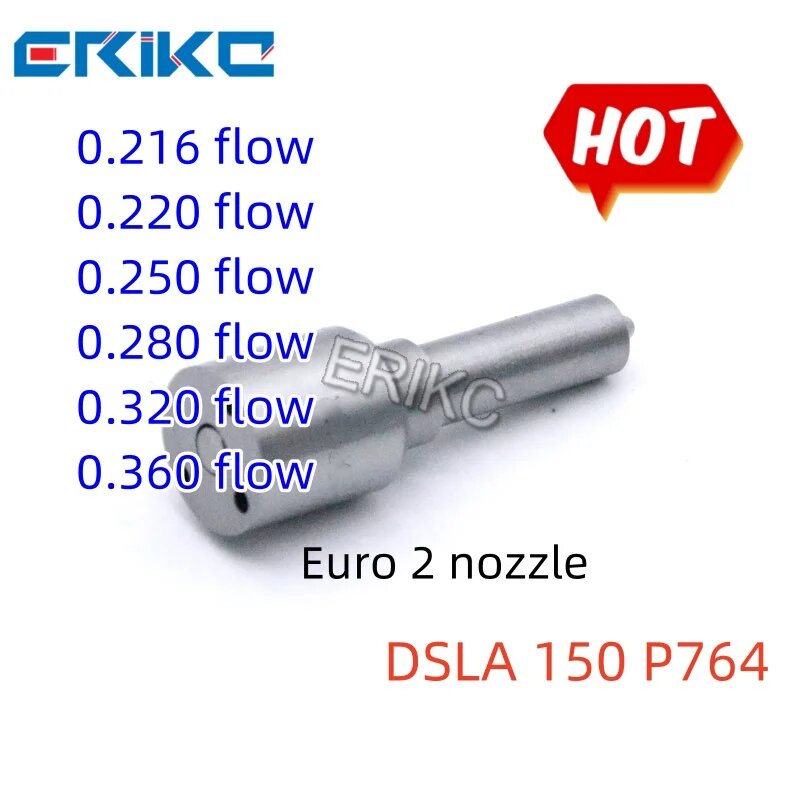 Форсунка DSLA150P764, Форсунка для форсунки топлива с общей топливной магистралью, распылитель DSLA 150, P764, OEM 0433175176, для модели Audi Seat Skoda 1,9 2,5 TDI DSLA150P764 0.216