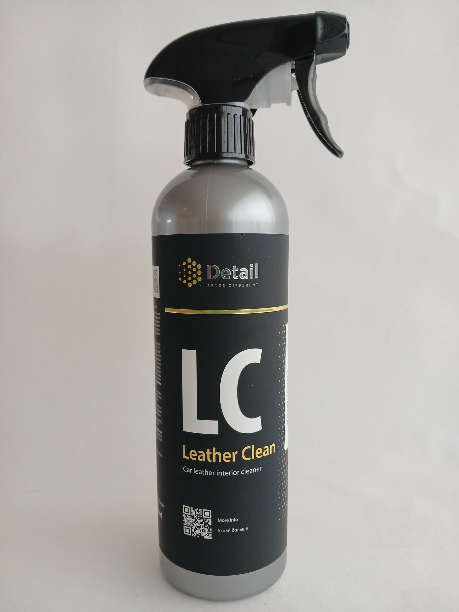 Очиститель салона Detail LeatherClean, для кожи, триггер, 500 мл