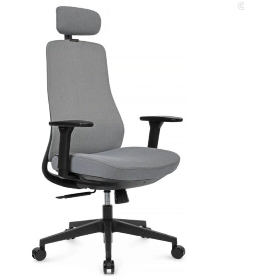 Кресло офисное Riva Design Miro 6249A Черный пластик/Серый