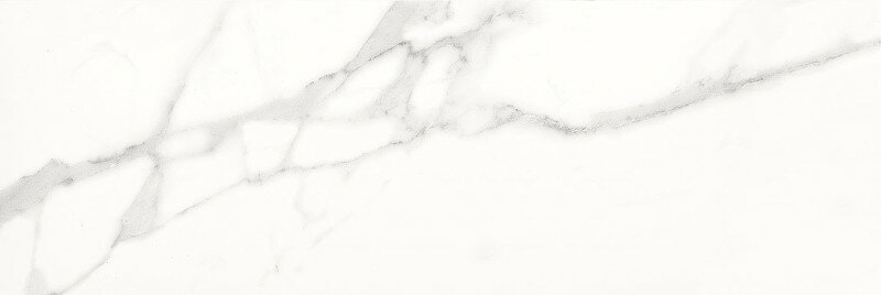 Керамическая плитка Eurotile Amina Calacatta 670 ANI1WT настенная 29,5х89,5 см белый