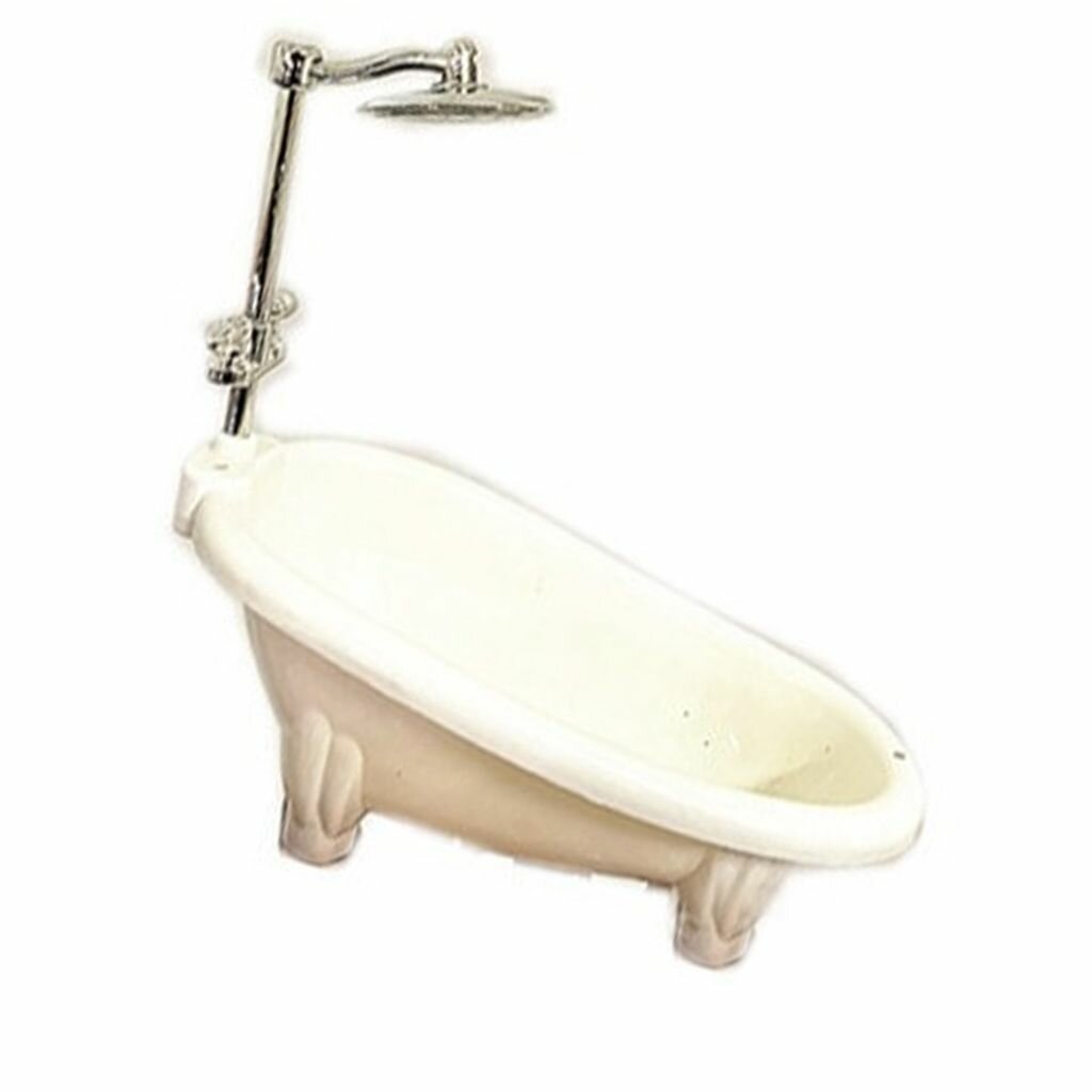 Мини-ванна для кукольных домиков