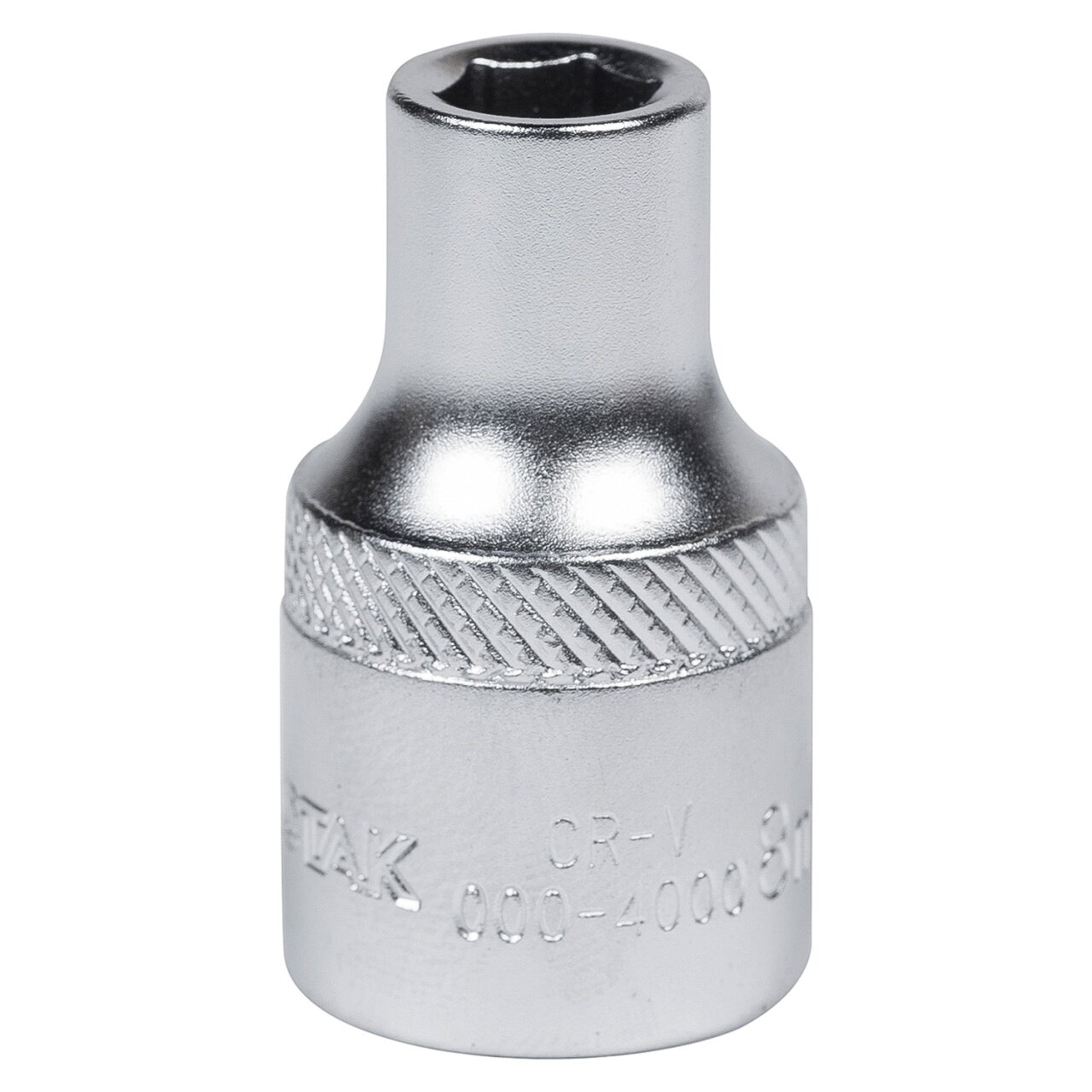 Головка торцевая стандартная шестигранная 1/2", 08 мм мастак 000-40008