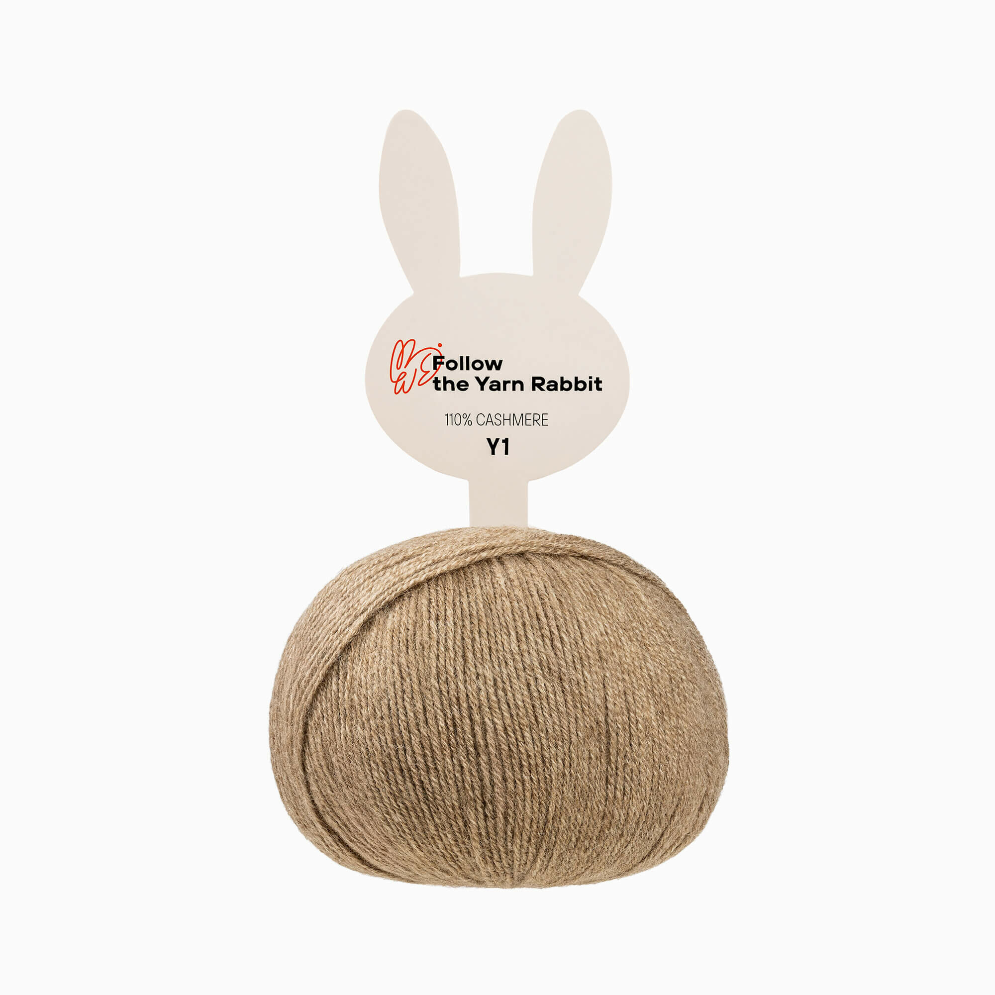 Кашемир 100% Y1 Bruni 210 м / 50 гр FOLLOW THE YARN RABBIT