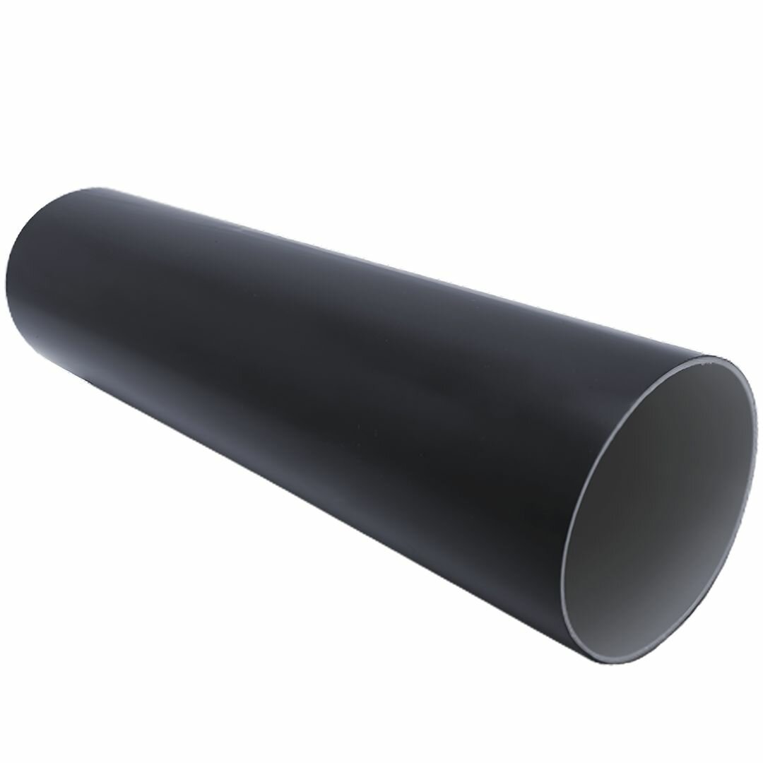Труба водосточная, 80 мм, цвет графит, 4 шт. х 1,5 м, элемент пластиковой водосточной системы