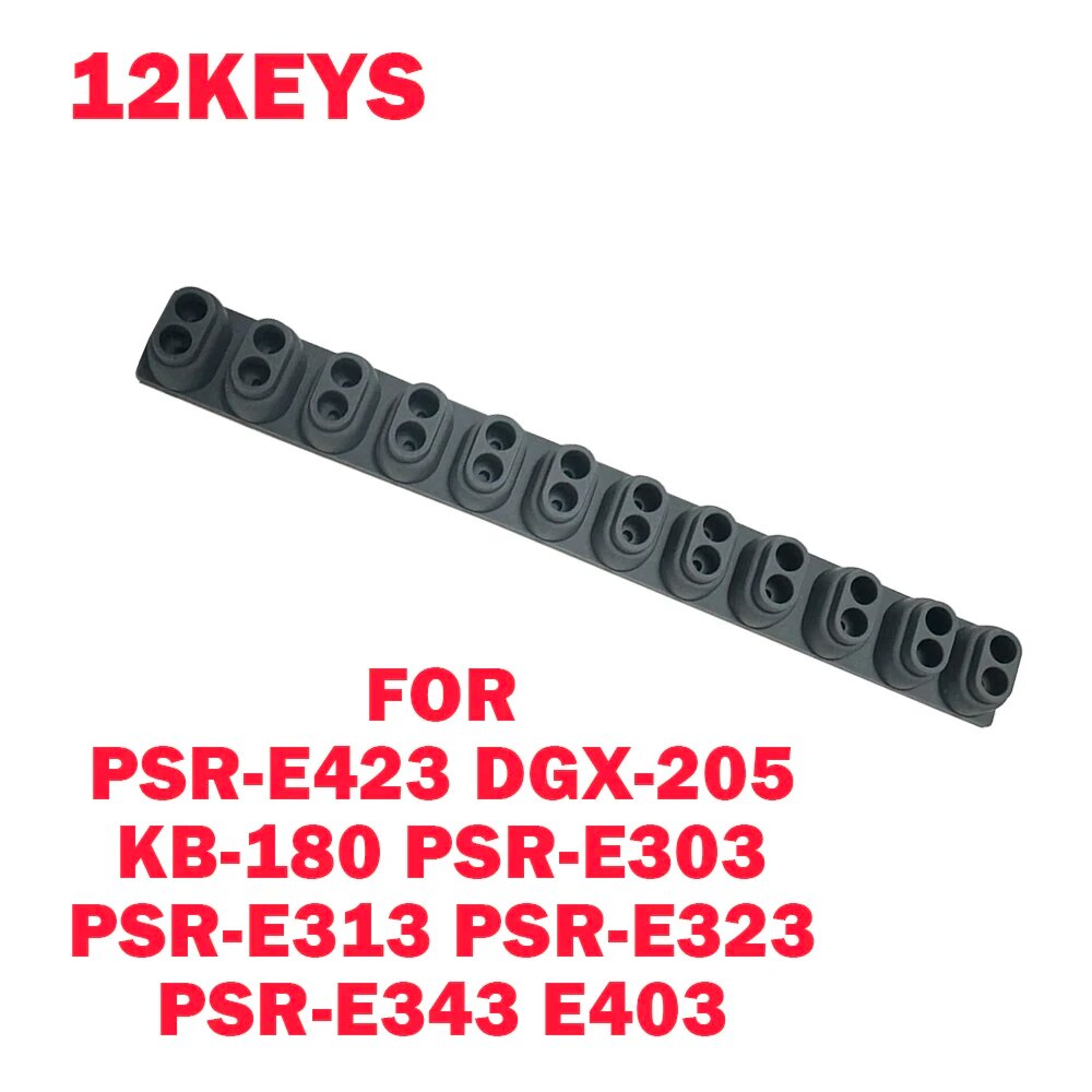 Резиновая контактная полоса для клавиш Yamaha 12-нотная 12keys