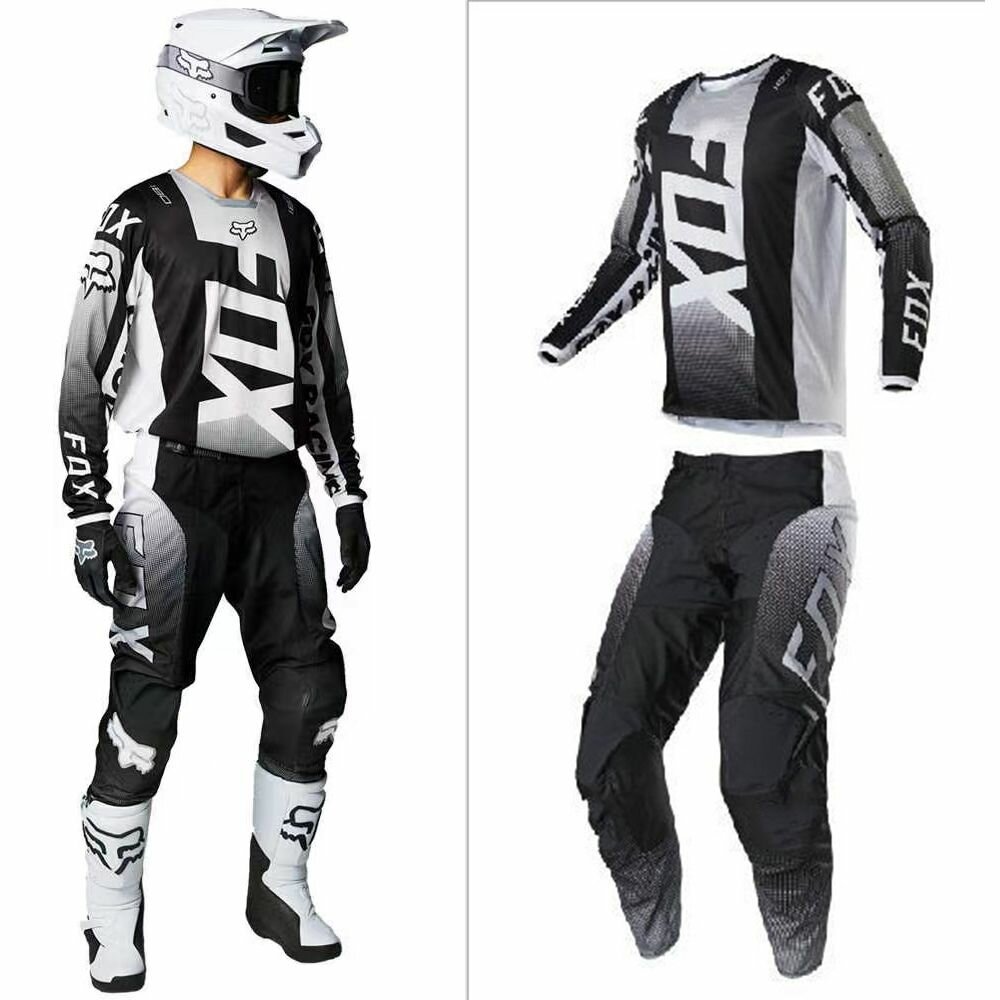 F0X Комбинезон для взрослых/костюм для мотокросса по бездорожью/джерси и штаны для дёрт-байка