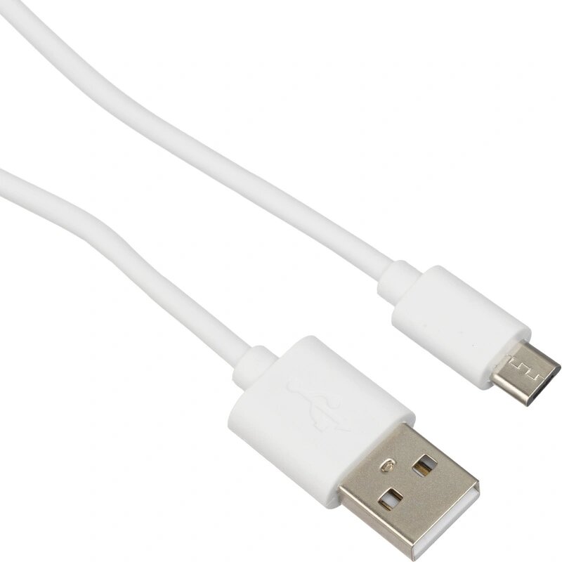 Кабель 2,4A, 1м, USB - Micro-USB, TPE, белый BT-JCBL-004/U152