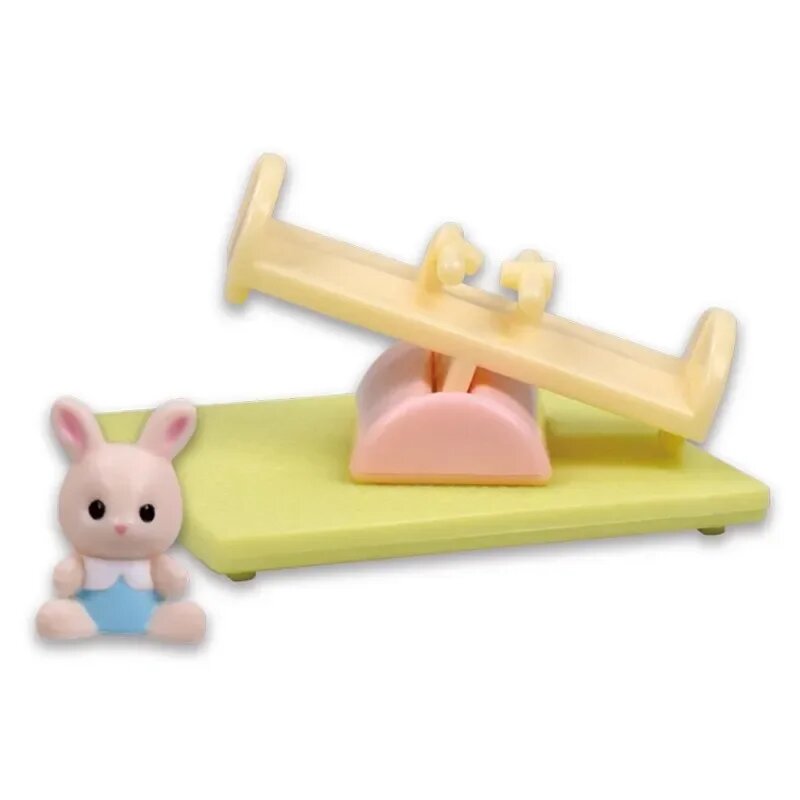 Sylvanian Families Сестренка-улитка на качелях, желтый