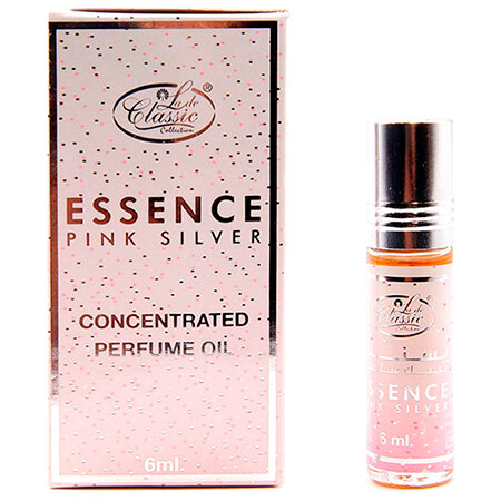 Арабские масляные духи Розовое Серебро / Perfumes Essence Pink Silver Al-Rehab 6 мл