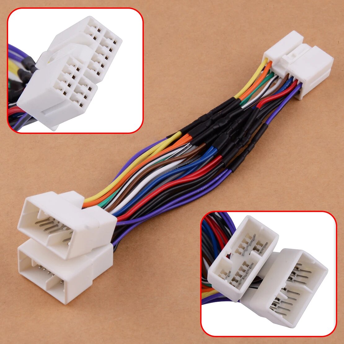 1 шт. Y-образный кабель-Сплиттер AUX CD-адаптер для навигации XM Радио адаптер для iPod Подходит для Honda Accord Civic