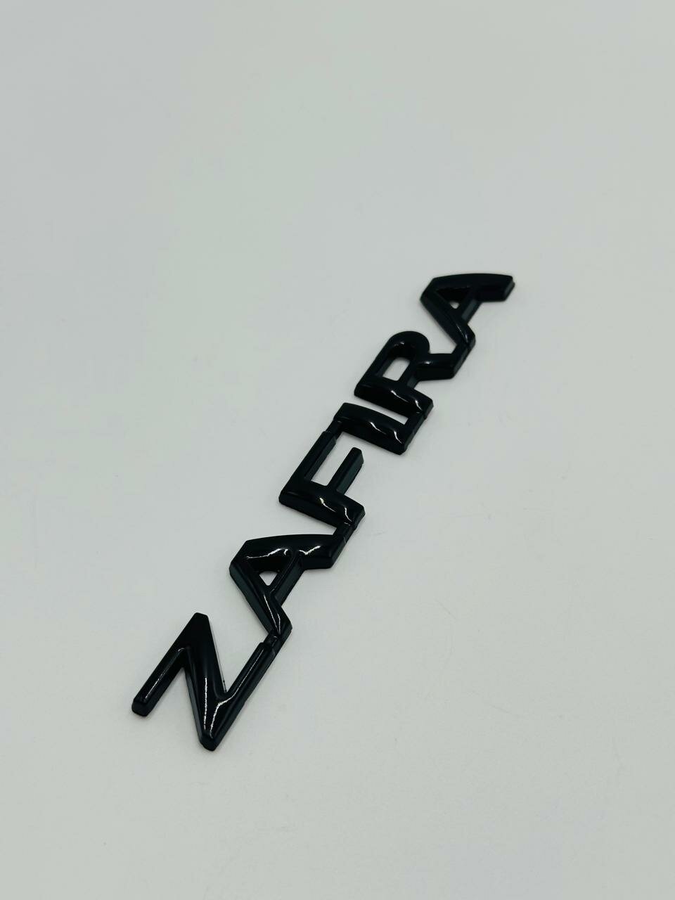 Надпись Наклейка знак Opel Zafira Черный 14.5см