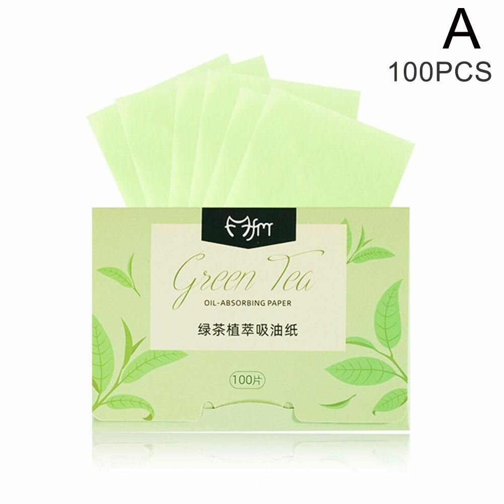 Портативная впитывающая масло бумага для контроля жирности и макияжа,/100 шт