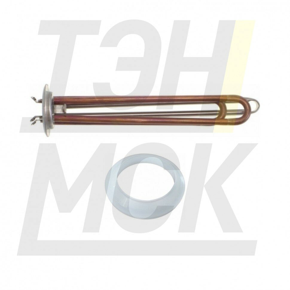 Комплект ТЭН 2кВт (2000Вт) RF для водонагревателя Electrolux, Thermex, под анод М6, контакты под винт + прокладка, 20114K1