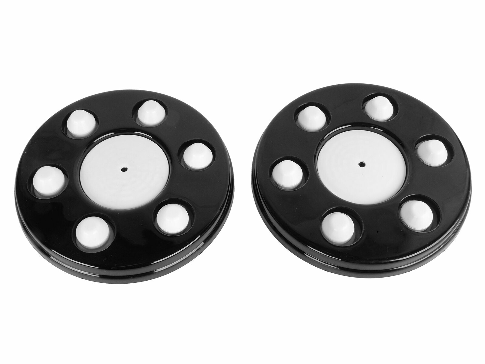 Колпак колеса ГАЗ-3302, ГАЗель Next переднего пластик (черный) 2 штуки комплект ТТ МК-КЛ-ГК-18