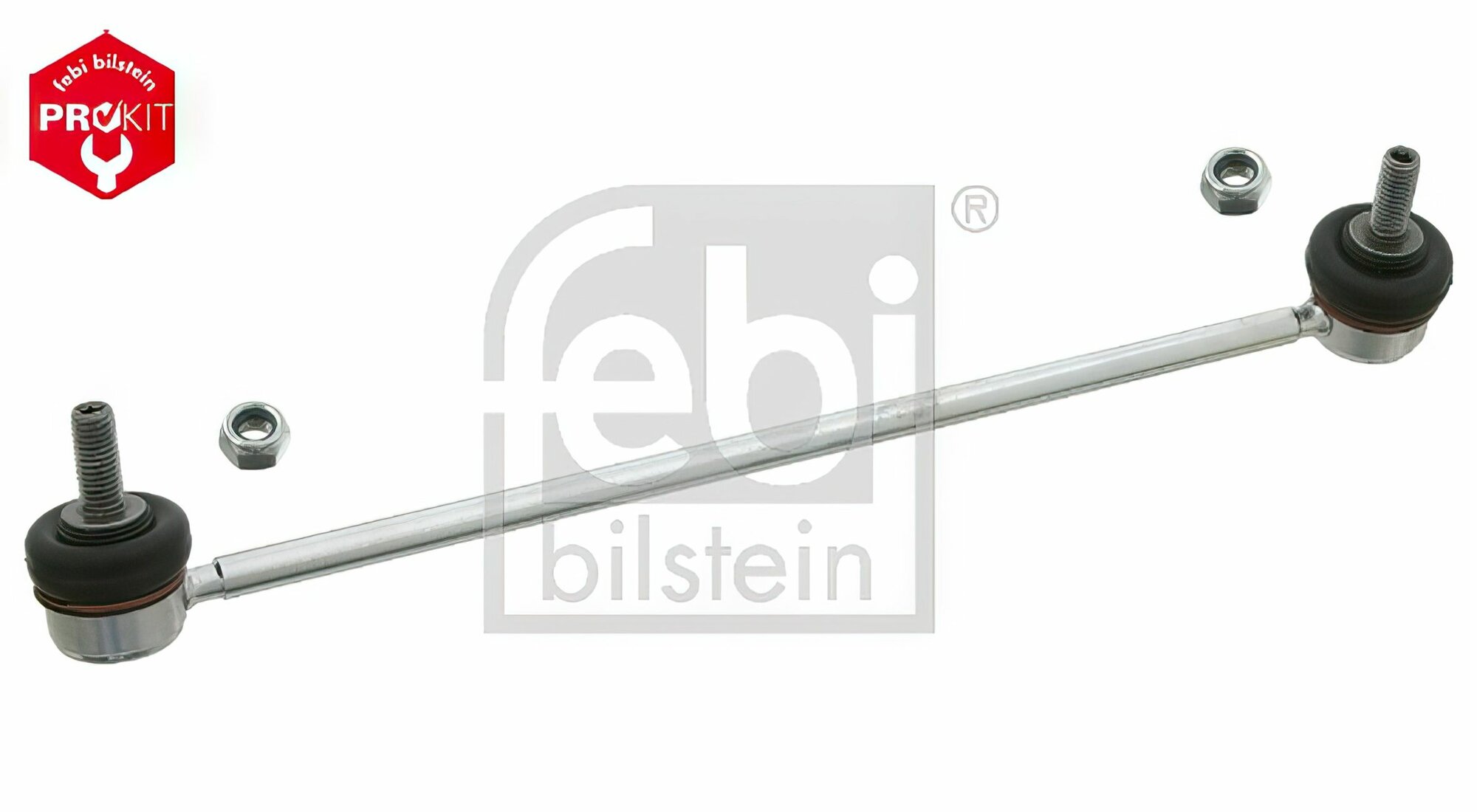 Стойка стабилизатора, передняя левая, для Ситроен C3, Опель Ленд 10, Пежо 207, CC арт 27434 FEBI