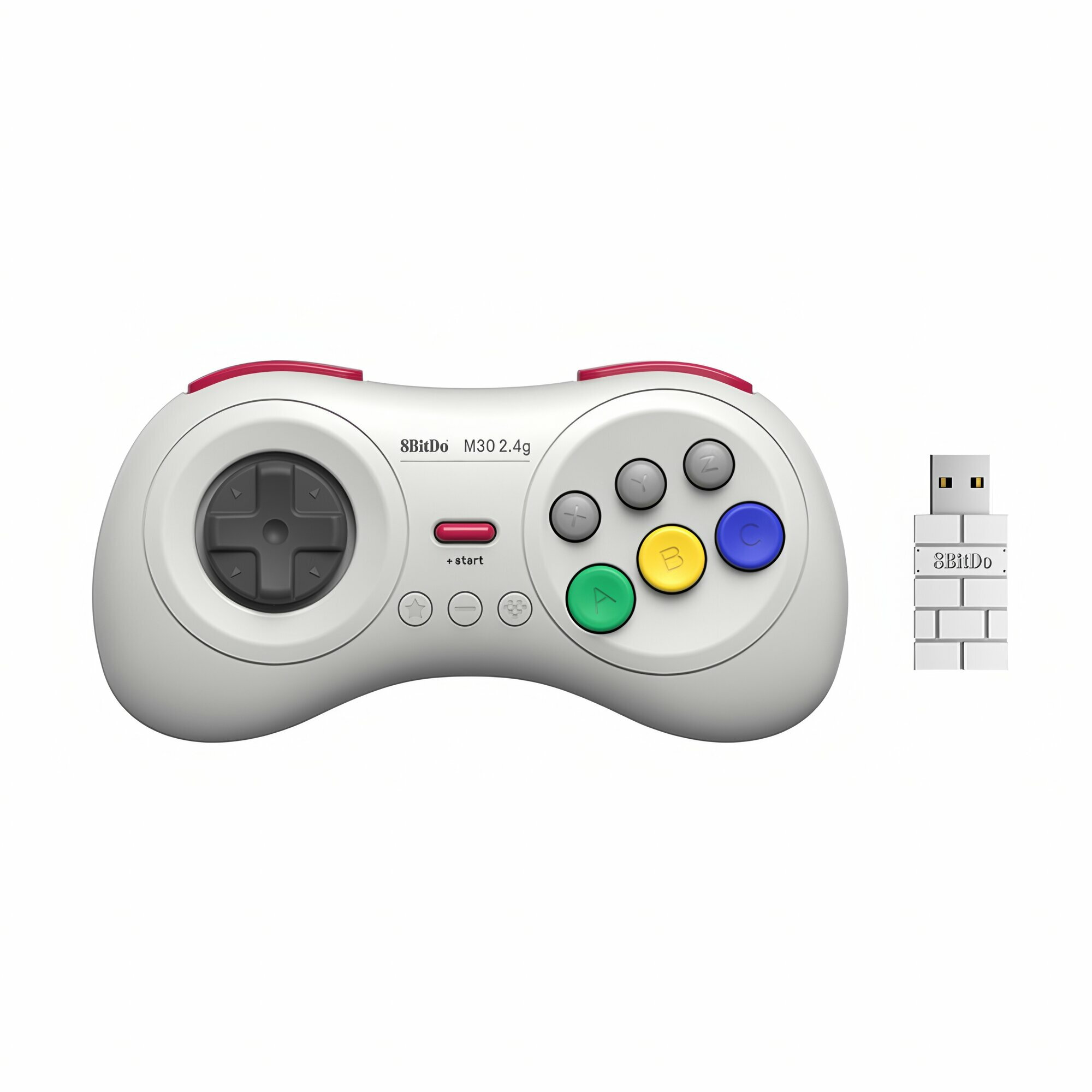 Беспроводной контроллер 8bitdo-M30 2,4G, геймпад для Sega Genesis Mini и Mega Drive Mini - Sega Genesis