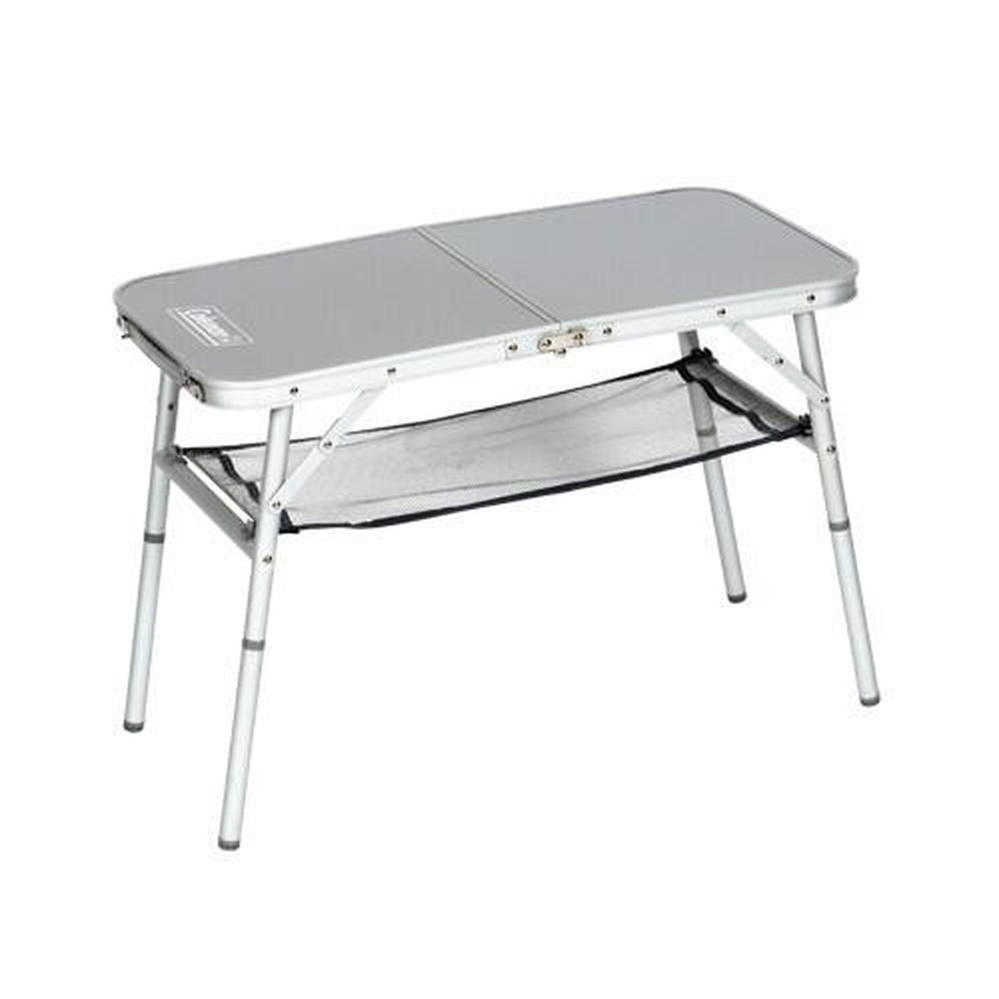Кемпинговый столик Decathlon Coleman MINI CAMP, алюминий, складной, 80 см x 40 см x 55 см