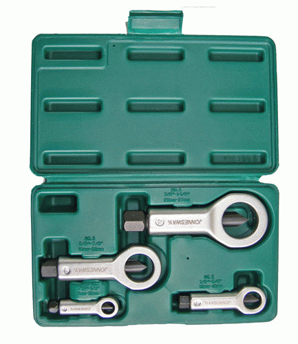 Гайколомы в наборе 4 штуки Jonnesway AG010109A, 48661, диапазон 9-27 мм