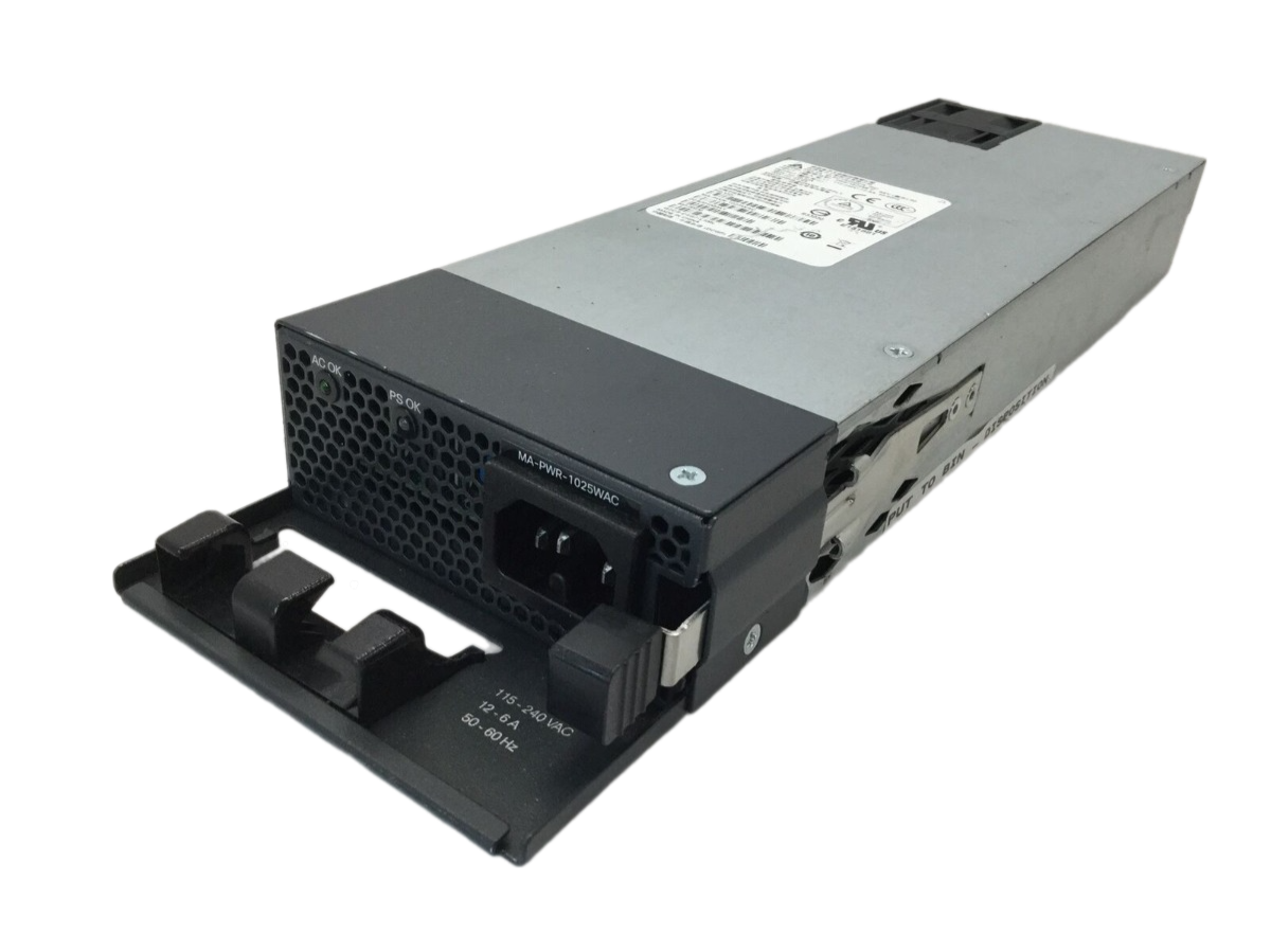 Блок питания Cisco MA-PWR-1025WAC 1025W 100-240 В для коммутаторов Cisco Meraki MS