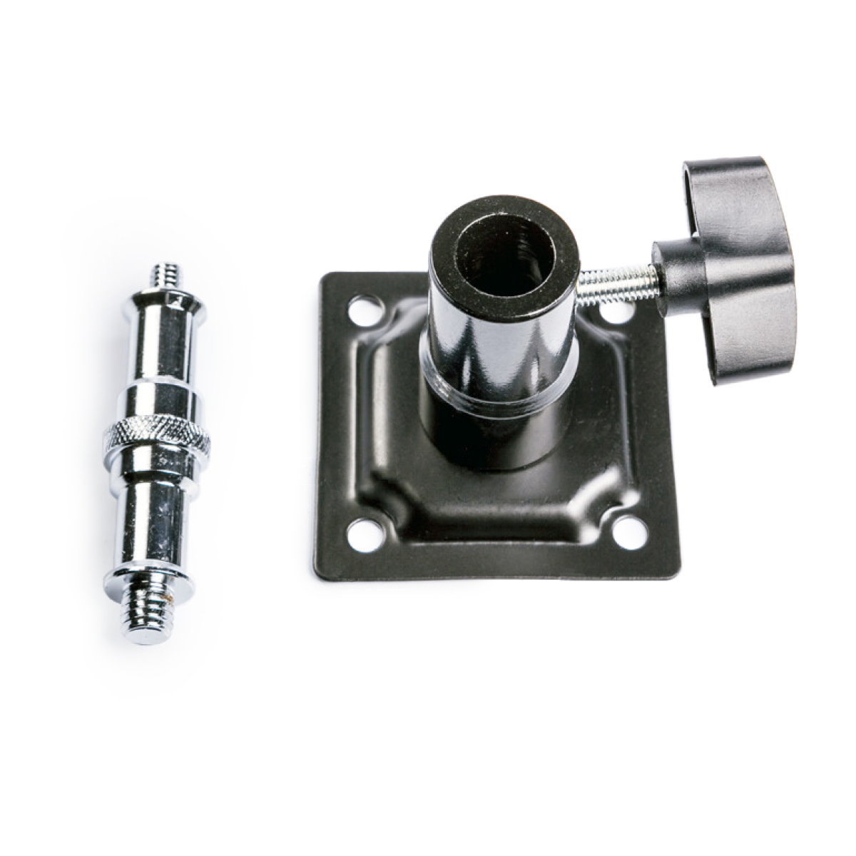 Крепление настенное/потолочное со съемным адаптером 1/4" и 3/8" для студийного освещения Fotokvant KPP-03
