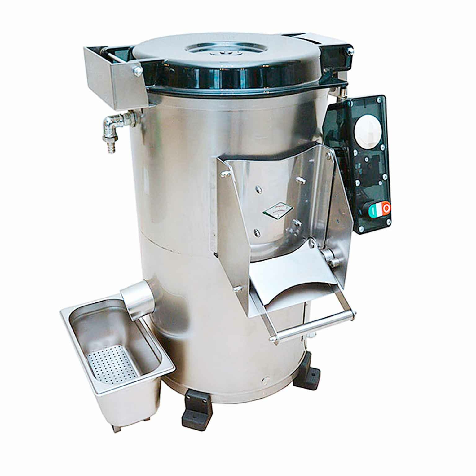 Картофелечистка Торгмаш барановичи МОК-400. загрузка 14 кг. 400 кг/ч. 0.82 кВт. 380 В.