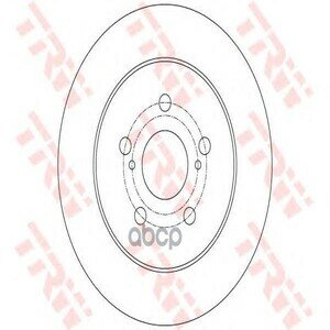 Диск тормозной задний toyota TRW арт. df6145