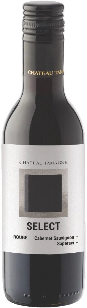 Вино "Chateau Tamagne" Select Rouge, 187 мл