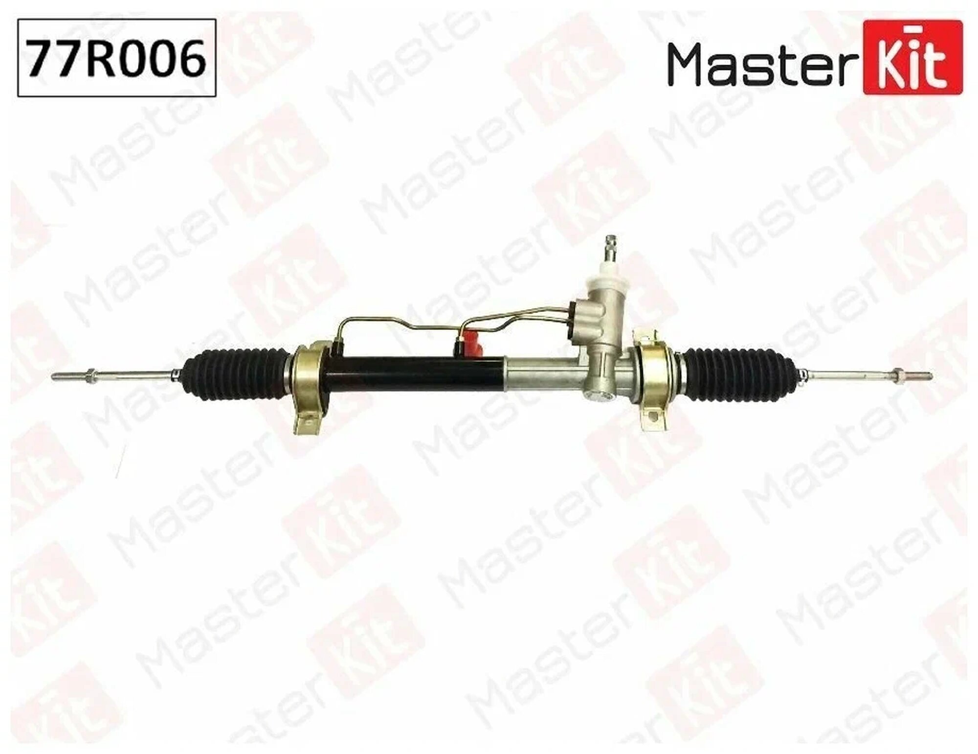 Рулевая рейка MasterKit 77R006, для Daewoo Matiz, передняя, серый металлик