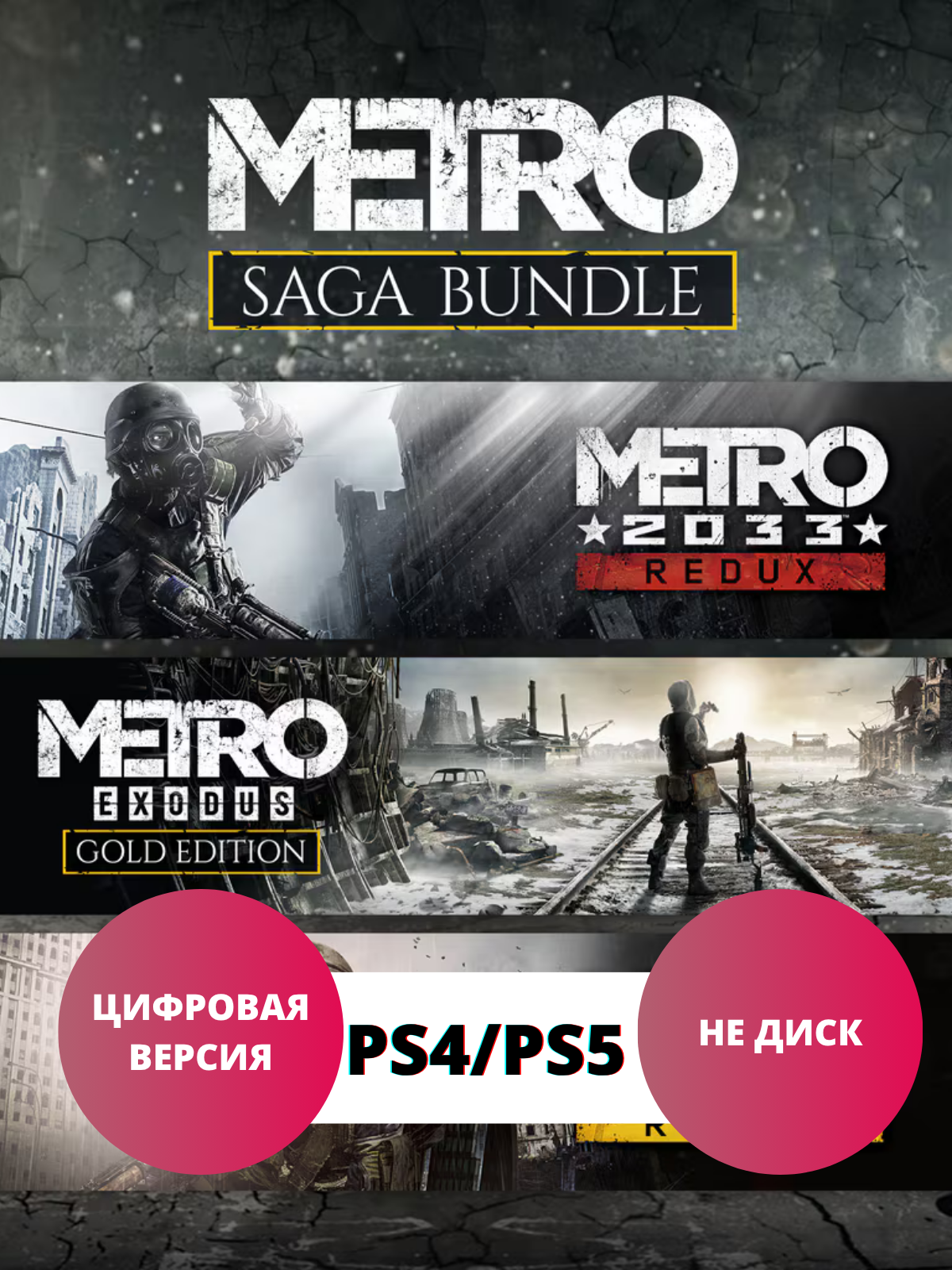 Metro Saga Bundle на PS4 & PS5