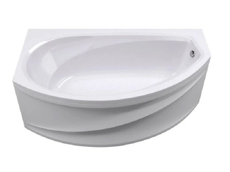 Ванна ДАмелия 150*90 L акриловая, белая, прочность и долговечность
