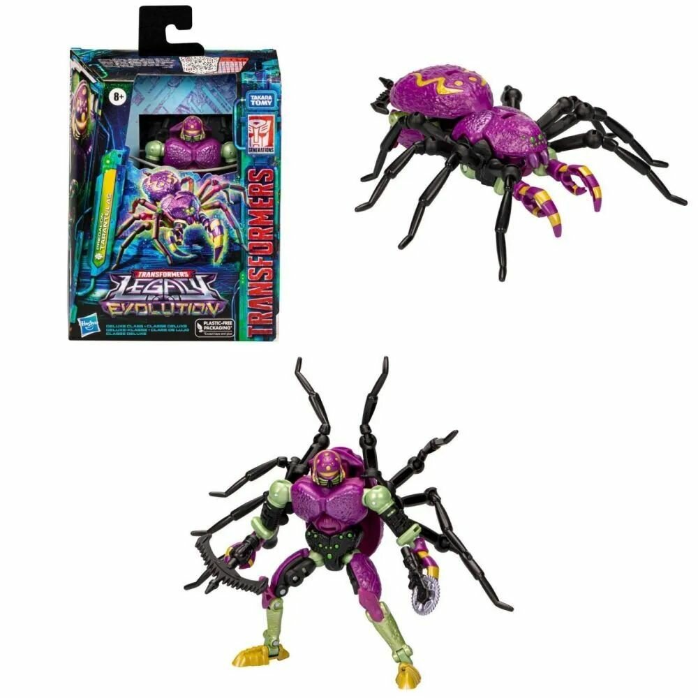 Трансформеры Игрушка Legacy Evolution Deluxe Predacon Tarantulas 5,5 дюйма (14 см) F7204