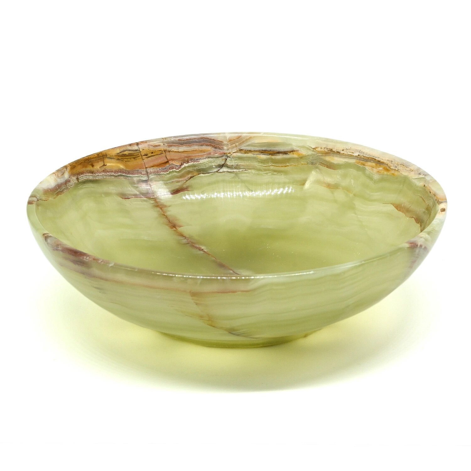 Блюдо из камня оникс "Салатник" 1000мл 200*200*60мм. .