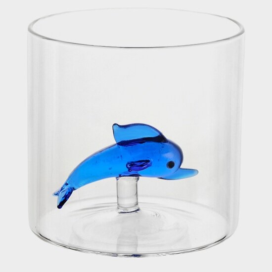 Стакан WD Lifestyle Monterey Дельфин 250 мл, стекло (WD-566DEL)