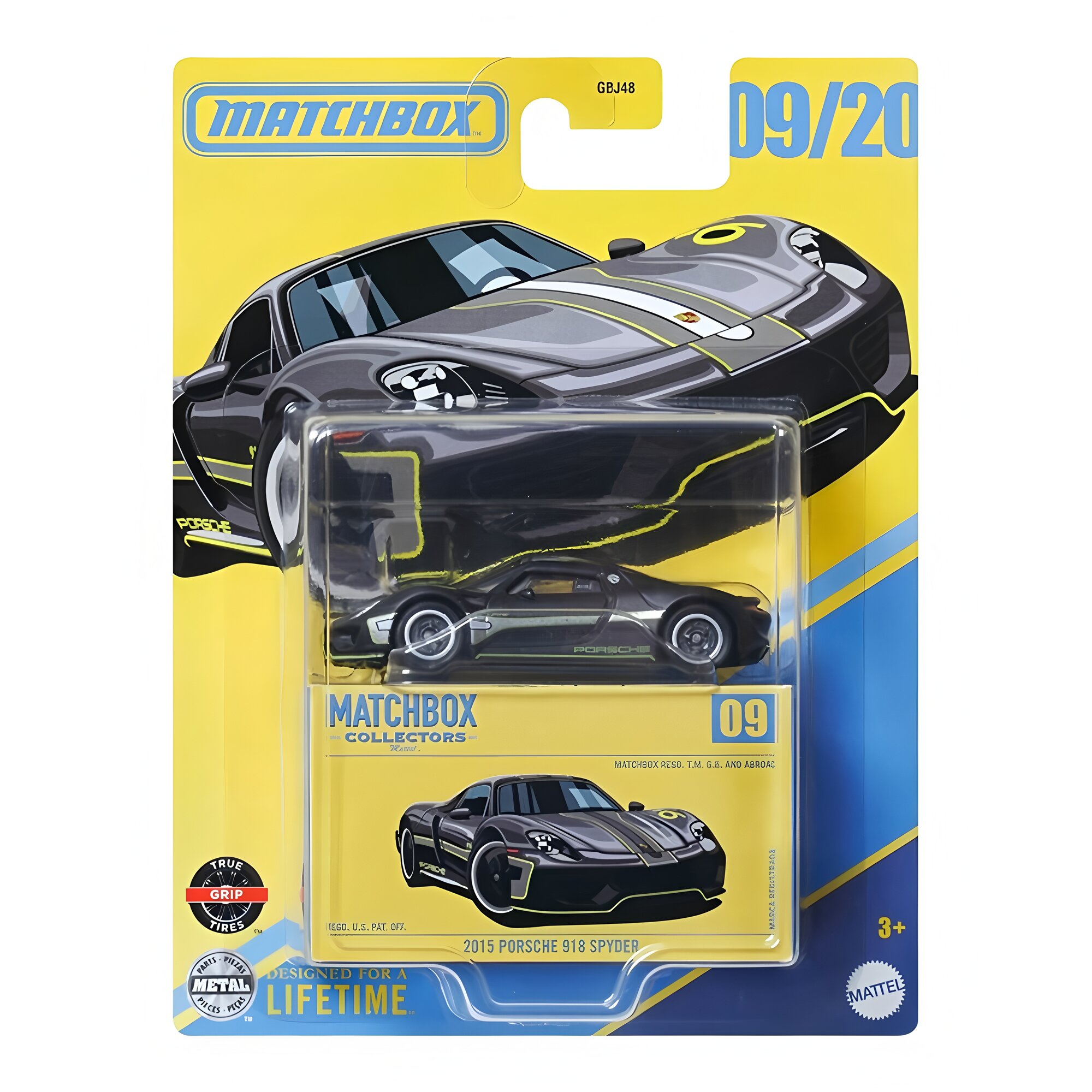 Машинка Mattel Matchbox Premium Collector GBJ48-2015 Porsche 918 Spyder