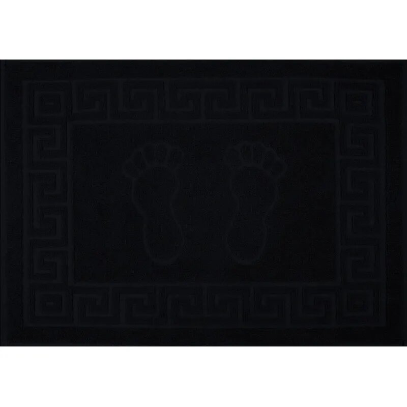 Полотенце махровое УЗБ Коврик, S 50х70 чер,137334