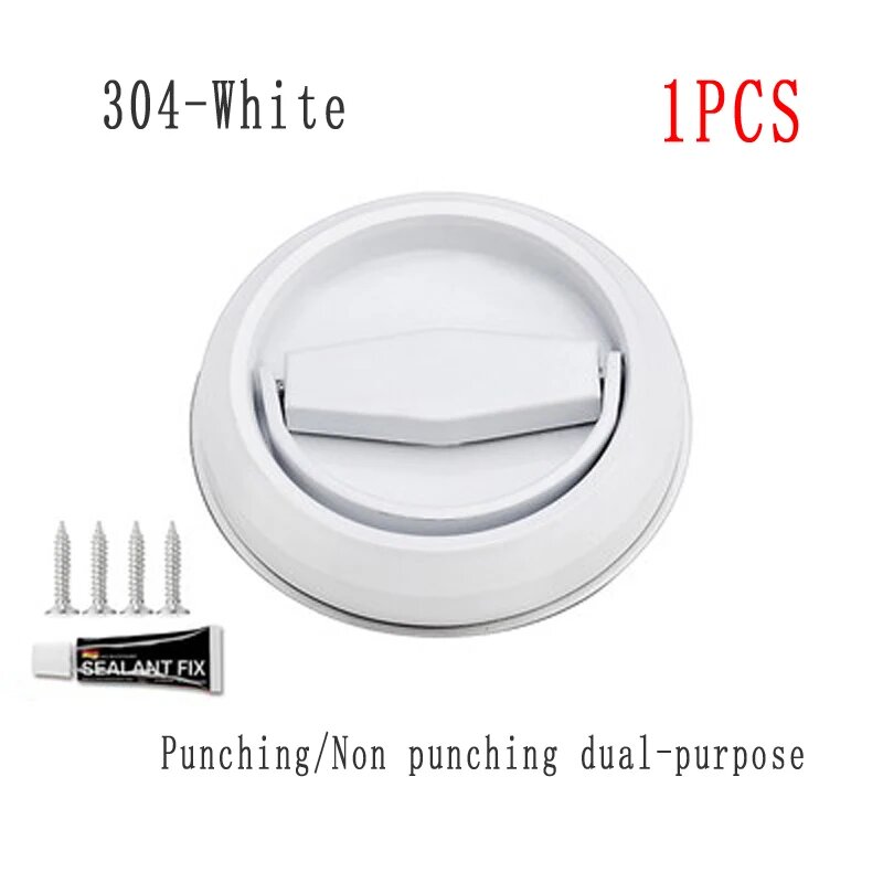 Скрытая дверная ручка из нержавеющей стали 304 304 white-03