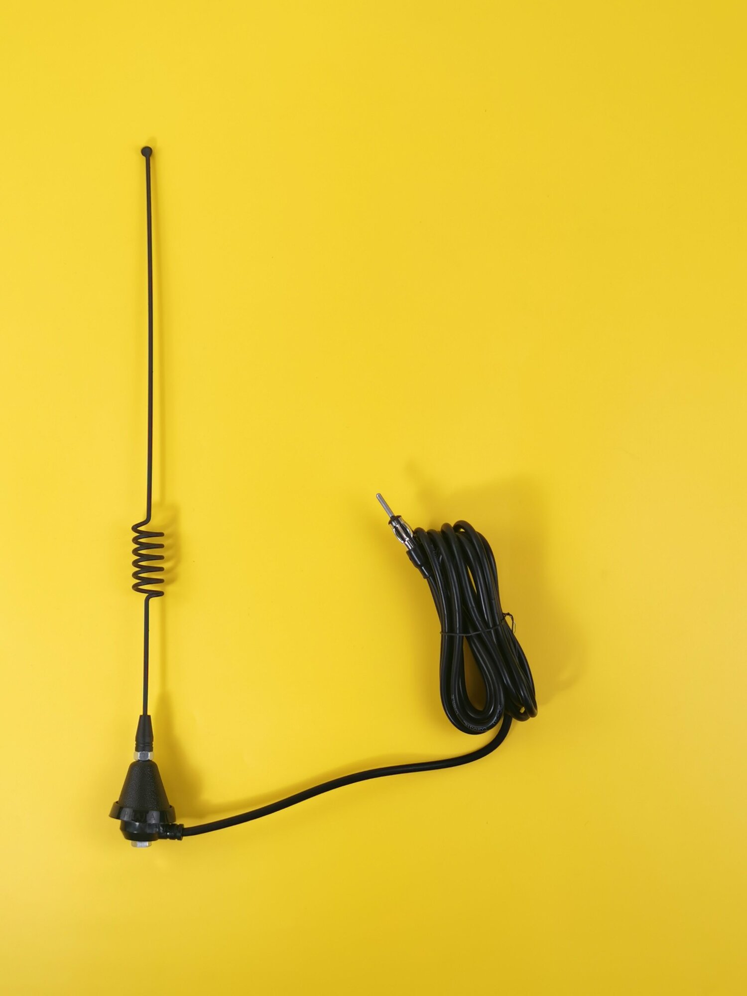 Антенна автомобильная для радио врезная Триада-ВА 58-04. Пруток прямой длина 35 см, 5 витков